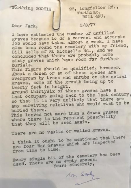 What is a Closed Cemetery? | Friends of Heene Cemetery